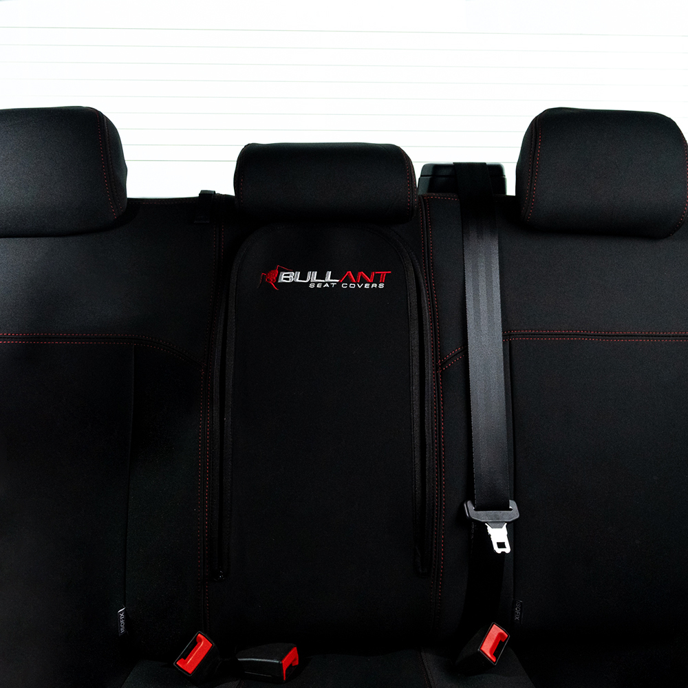 Premium Neoprene Rear Seat Covers Suit Next Gen Ford Ranger (T6.2 ...