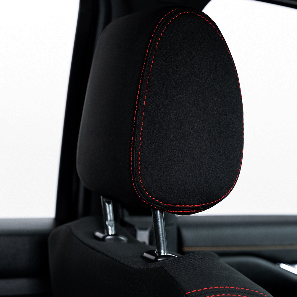 Premium Neoprene Front Seat Covers Suit Next Gen Ford Ranger (T6.2) XL ...